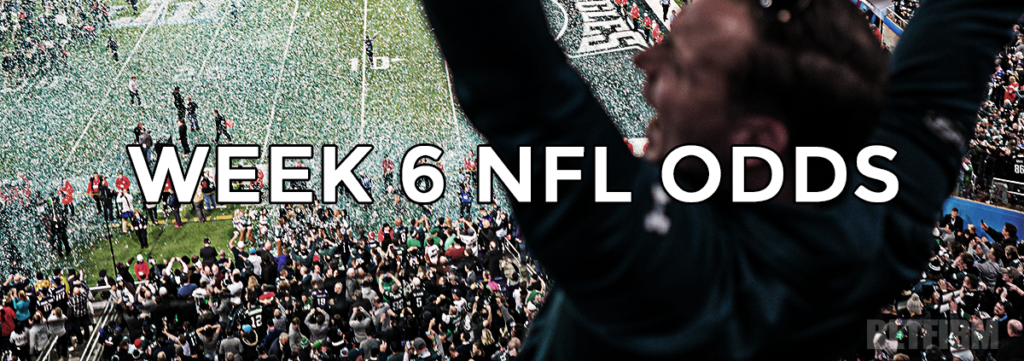 Betting Lines for Week 6 NFL: Spreads, Totals & Predictions
